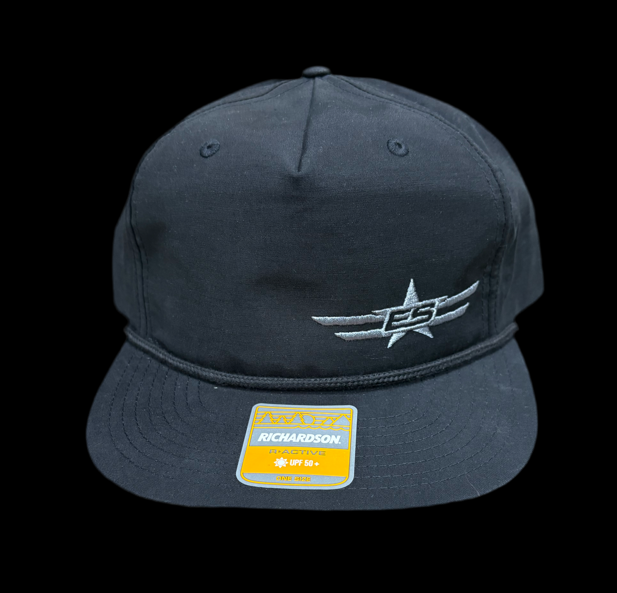 Black Rope Cap – ES Custom Boats/Simmons Gear